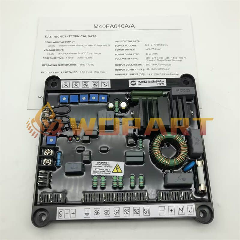 AVR M40FA640A Automatic Voltage Regulator for Marelli