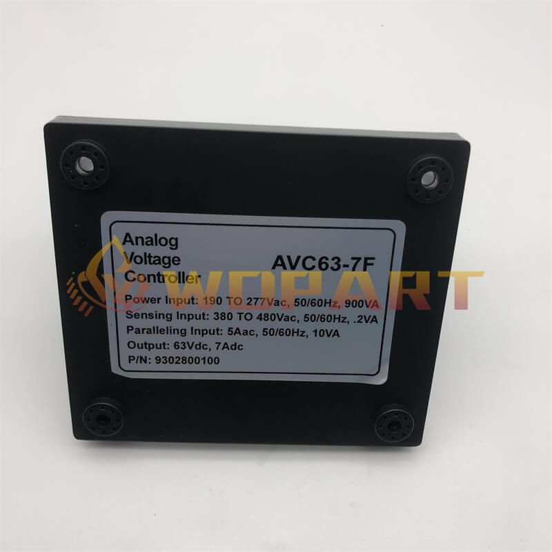 WDPART AVR AVC63-7F Automatic Voltage Regulator for Diesel Generator ...